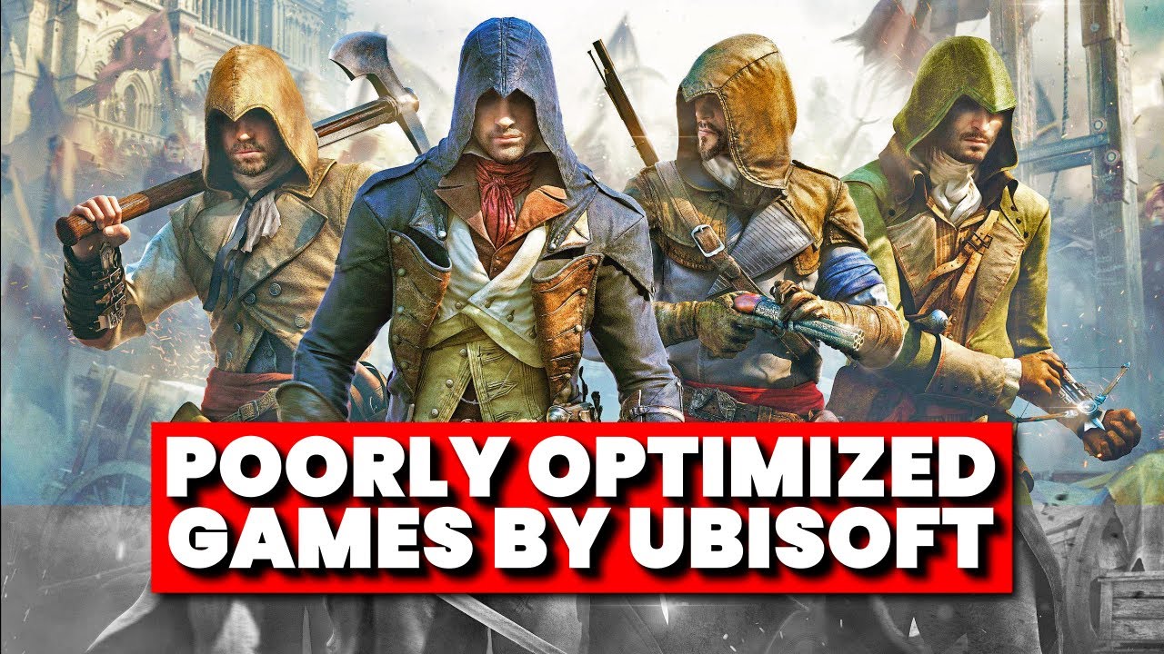 TOP 5 Poorly Optimized Games by Ubisoft ( Hindi ) - YouTube