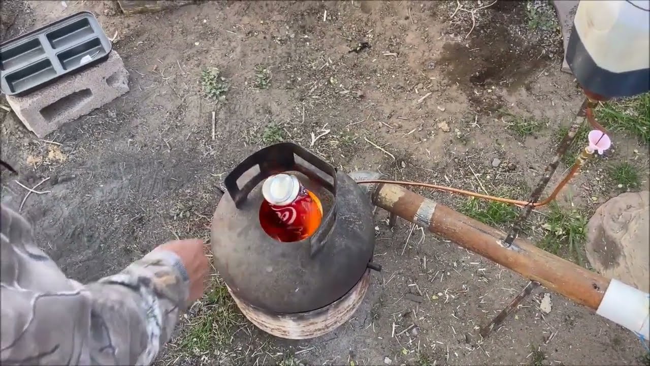 Waste Oil Forge/Foundry. - YouTube