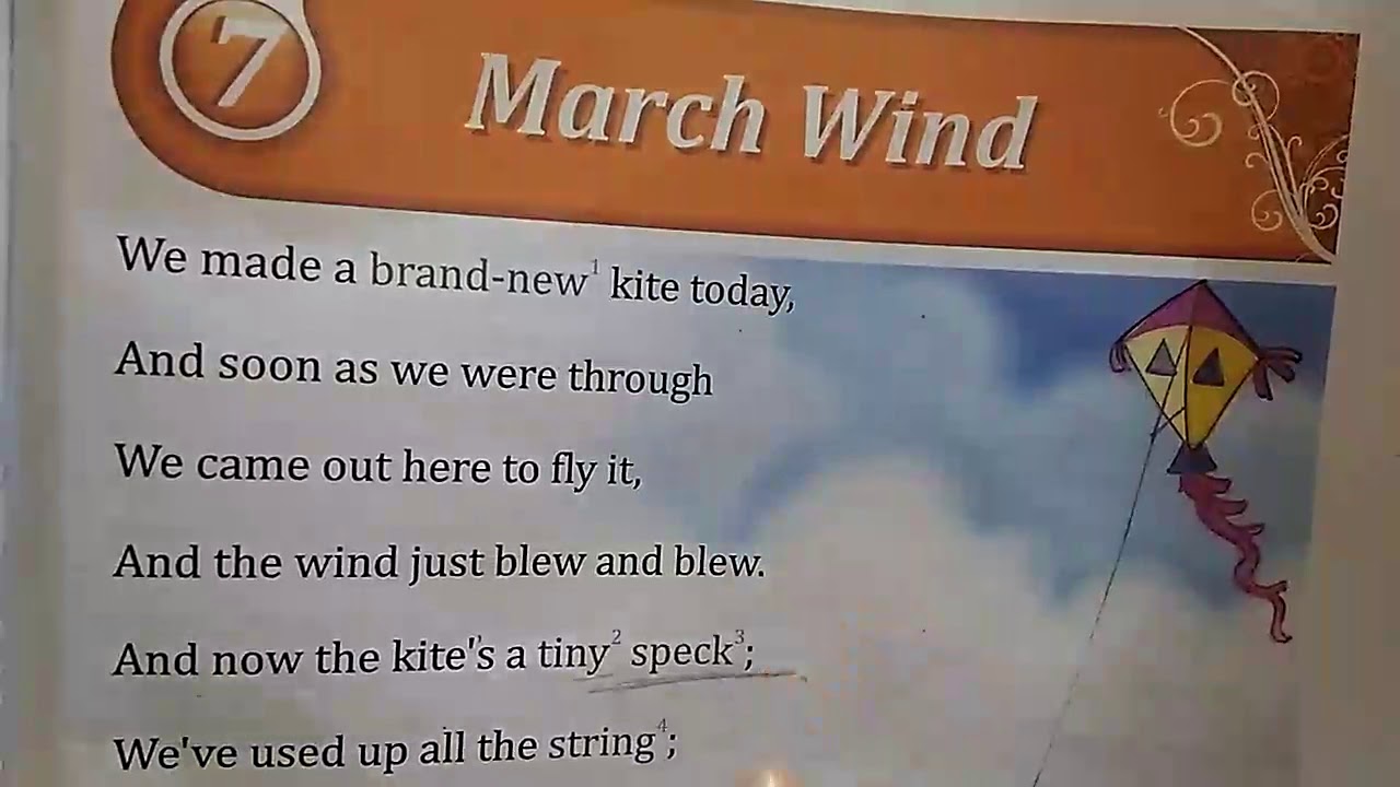 Poem: March Wind - Eleanor Dennis Std.III - YouTube