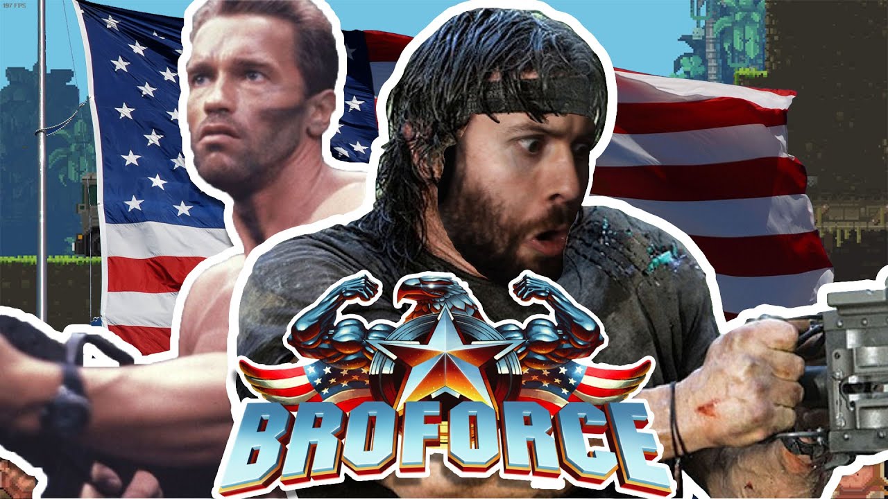 MAKE YOU FACEPALM SIMULATOR | Broforce Multiplayer Gameplay - YouTube