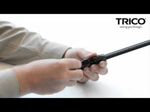 Trico Tech to suit Pinch Tab Arm - YouTube