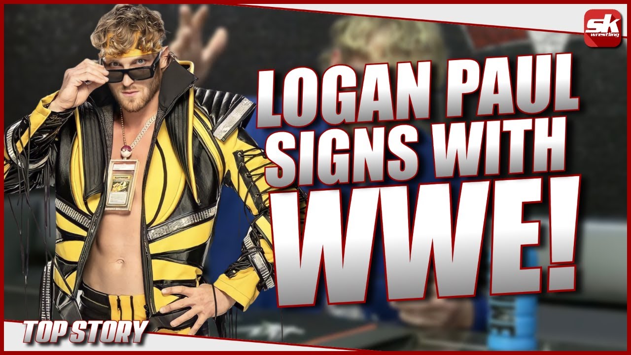 Logan Paul signs with WWE! ; Major Announcement | Top Story - YouTube