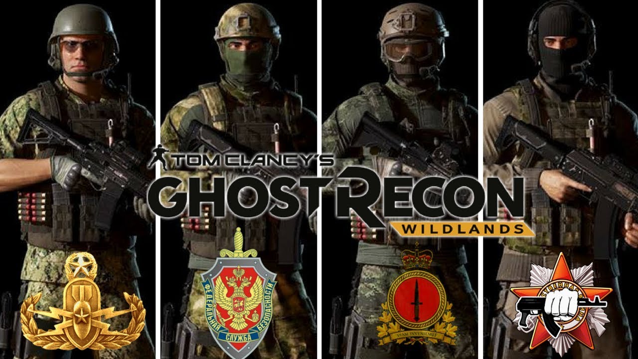 Ghost Recon® Wildlands: Special Forces Uniforms: U.S Navy, FSB, CSOR ...