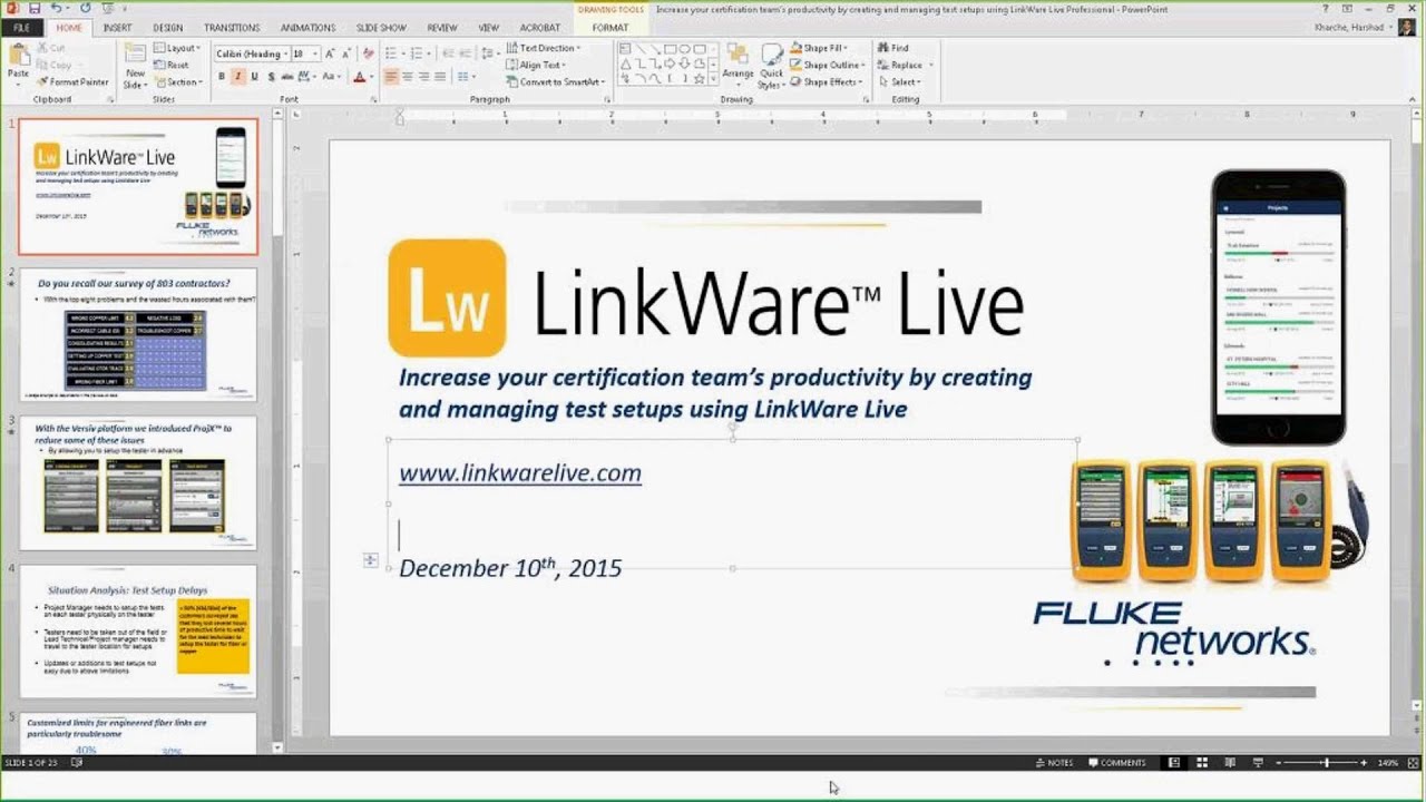 Increase your cable certification team's productivity using LinkWare ...
