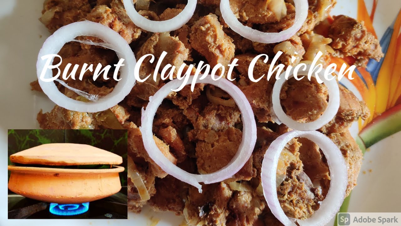 Burnt Clay Pot Chicken | Mati Handi Chicken Poda | Chicken Recipe ...