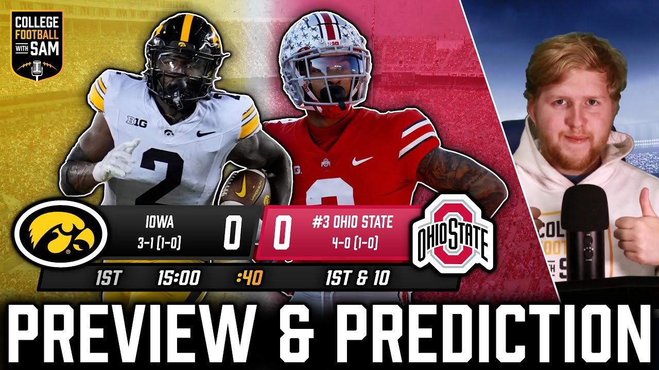 Ohio State vs Iowa Preview & Prediction 2024 - YouTube