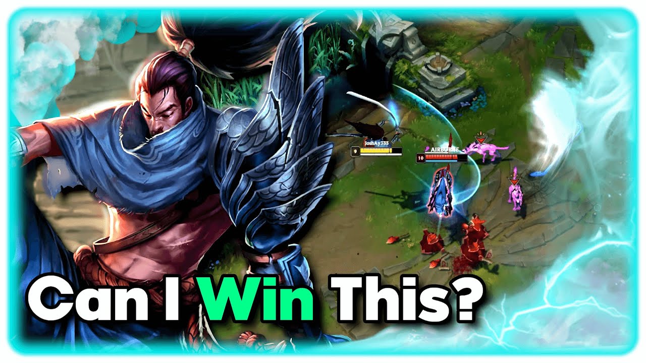 Playing Yasuo Into An Emerald Yasuo Main | Yasuo Mid Highlights ...