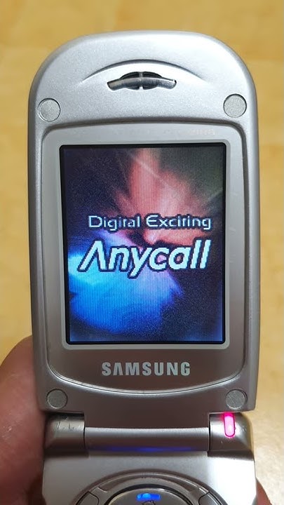 SCH-X600/X600D 전원 On/Off - YouTube