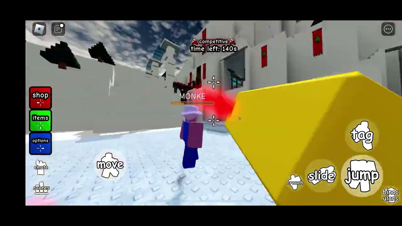 Being trash at untimate tag game - YouTube