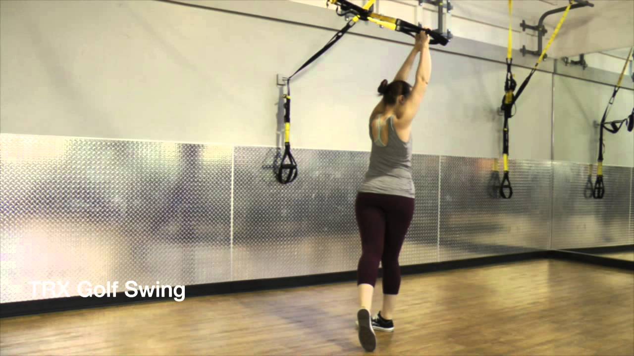 Sasha - TRX Golf Swing - YouTube