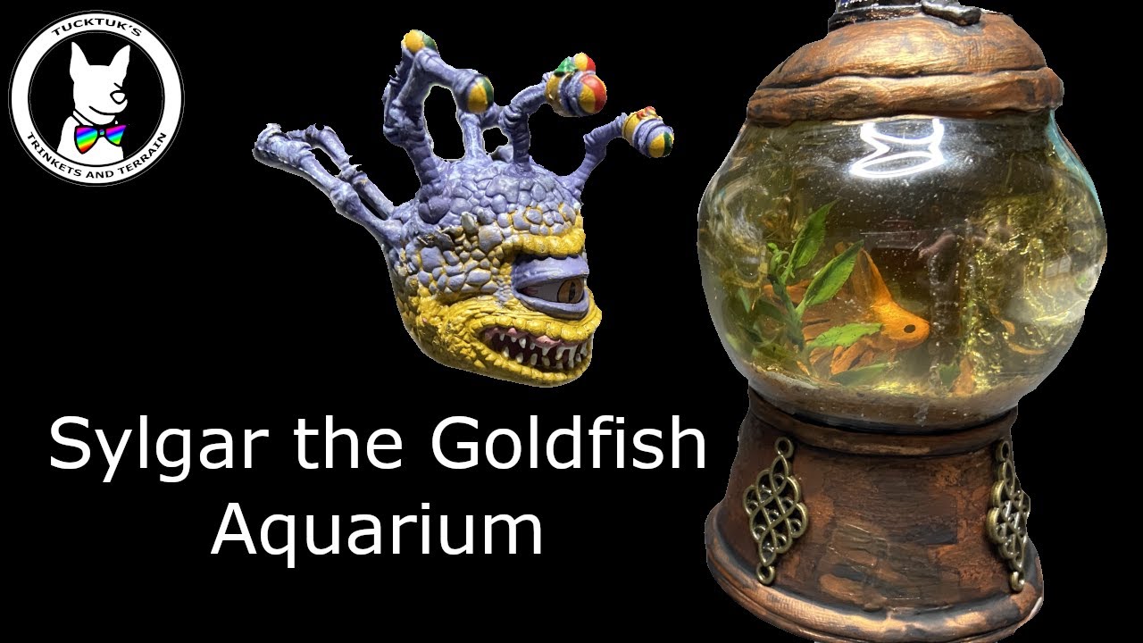 Sylgar the Goldfish Aquarium - Tucktuk's Trinkets and Terrain - YouTube