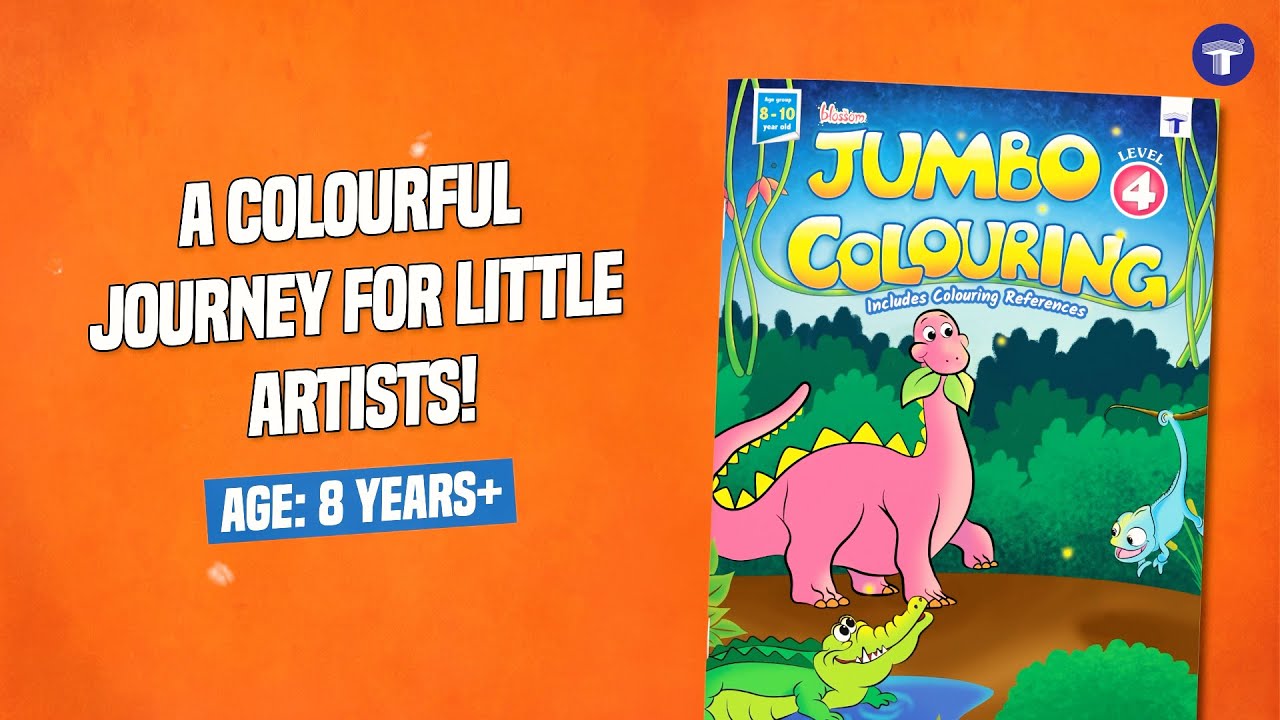 Target's Blossom Jumbo Colouring Level 4 book | Target Publications ...