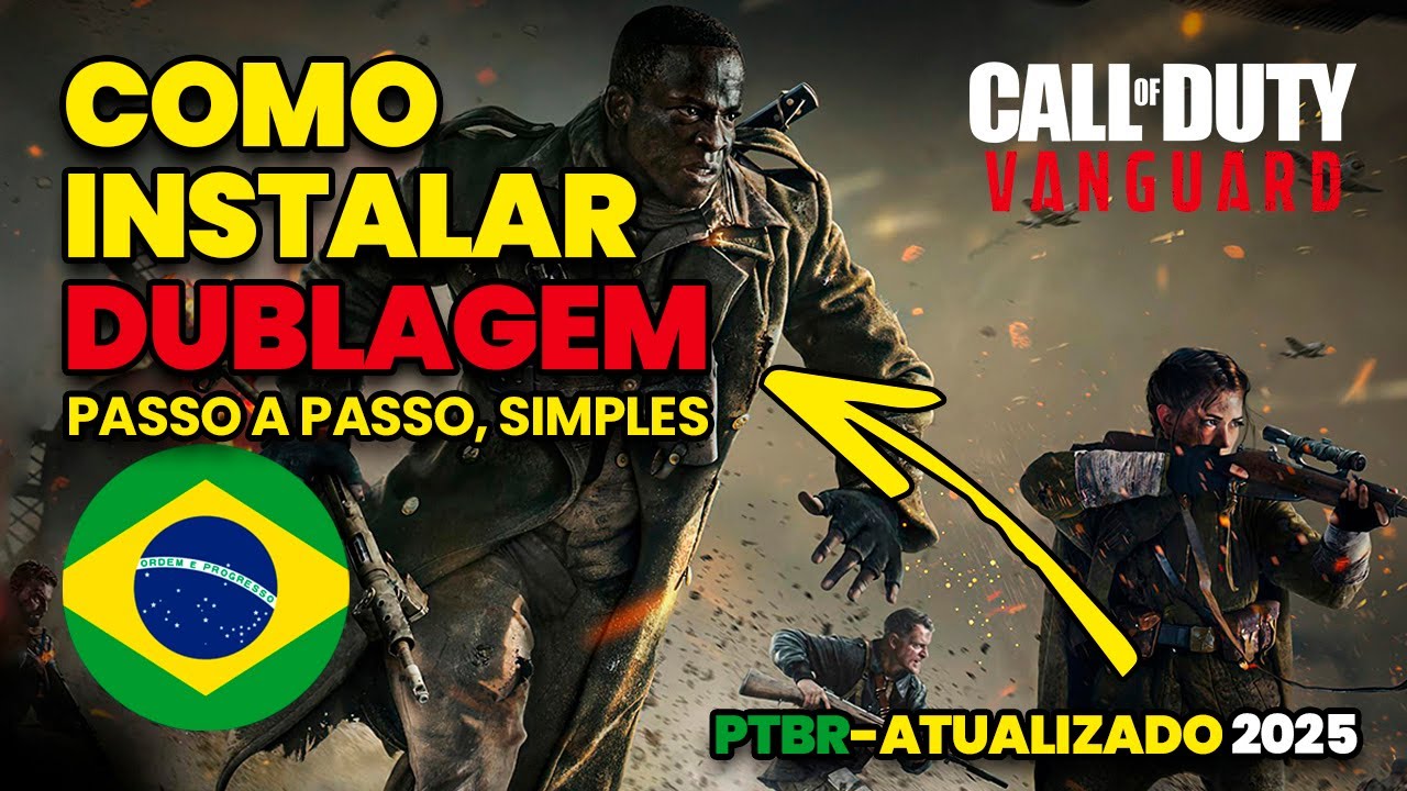 COMO MUDAR DUBLAGEM & NARRAÇÃO || CALL OF DUTY VANGUARD PORTUGUÊS DO ...