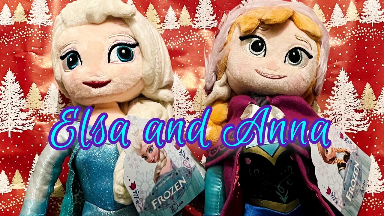 Frozen Elsa and Anna Soft Dolls | ASMR Unwrapping #unboxing #christmas ...