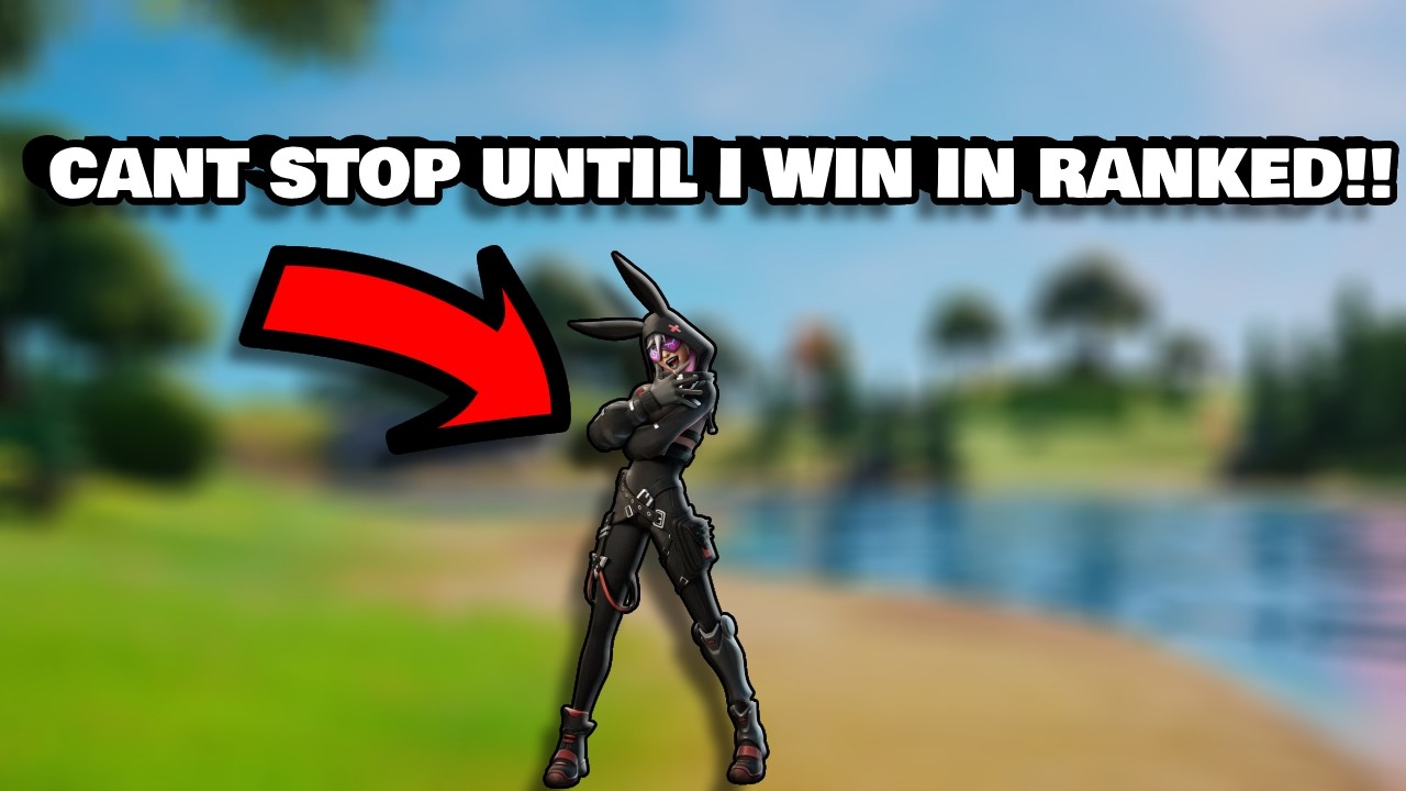 I Cant Stop Playing Rank In Fortnite (HARD!!) - YouTube