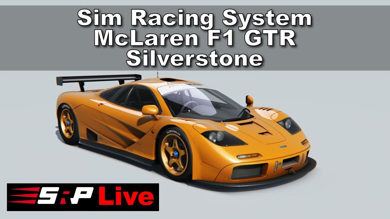Sim Racing System McLaren F1 GTR Series: Silverstone Race - YouTube