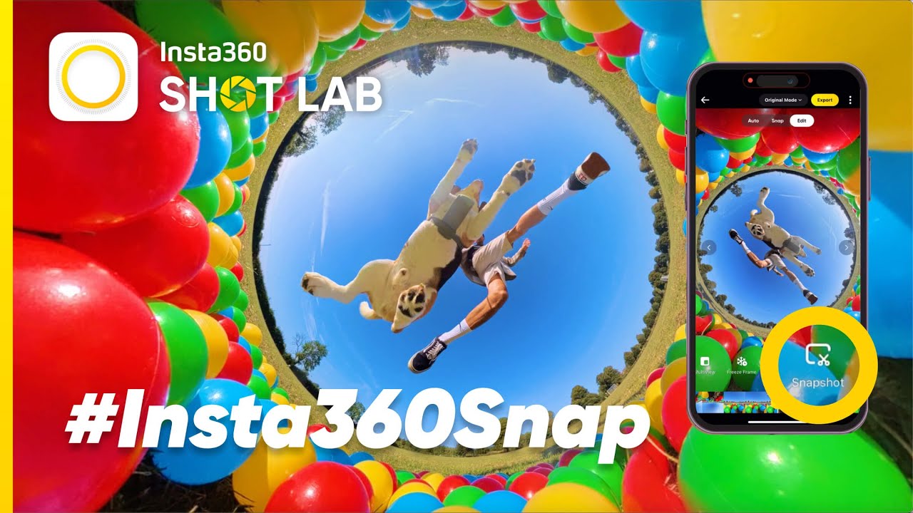 Insta360 - How to Use Snapshot in the Insta360 App (ft. Gregfilms ...