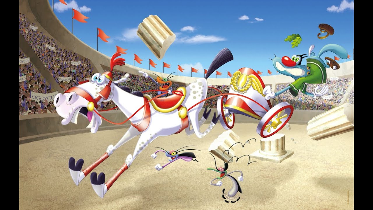 Oggy Food Face Off - New Movie Game - YouTube