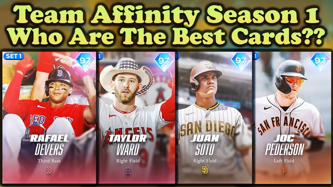 MLB The Show 23: Best Team Affinity Charisma Cards Video, 47% OFF