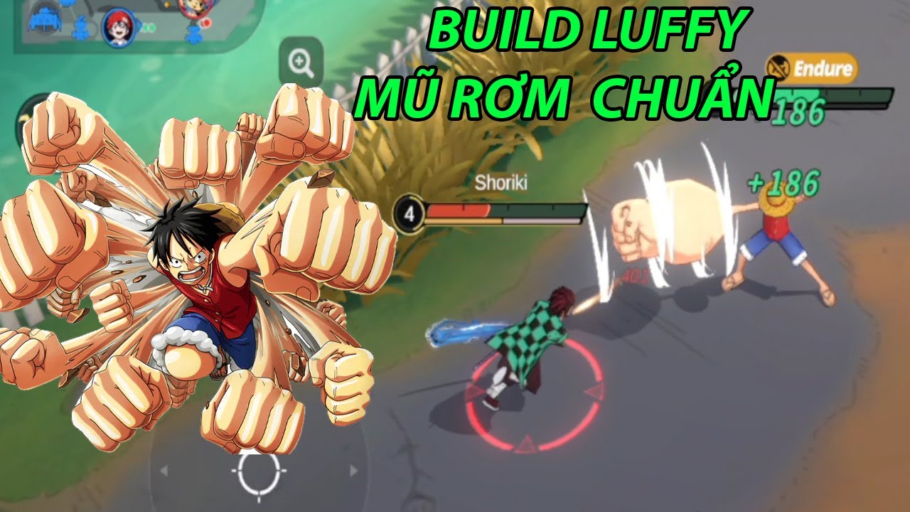 Cách Build Luffy One Piece đúng chuẩn game điện thoại như liên quân ...