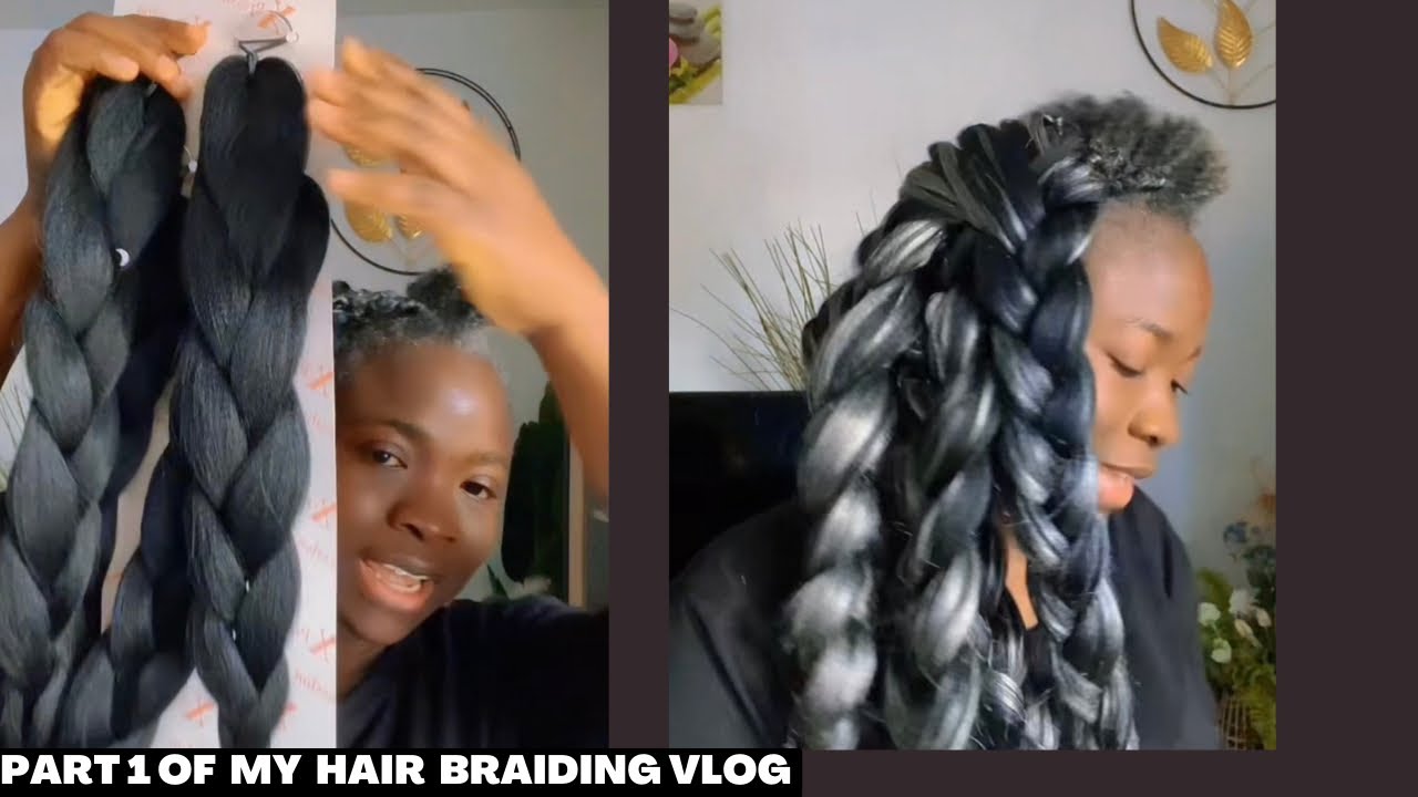 How I Braid my Hair using Hair extensions especially in cold seasons ...