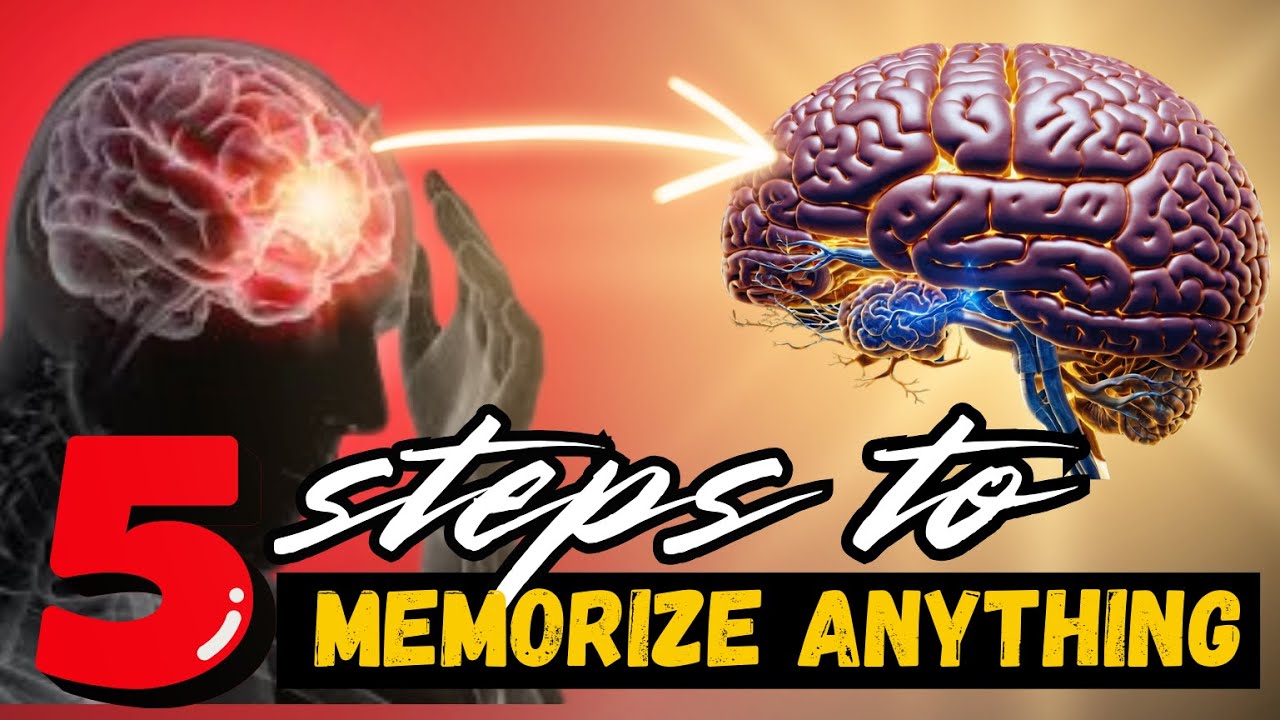5 steps to *MEMORIZE* anything 😱😱 - YouTube