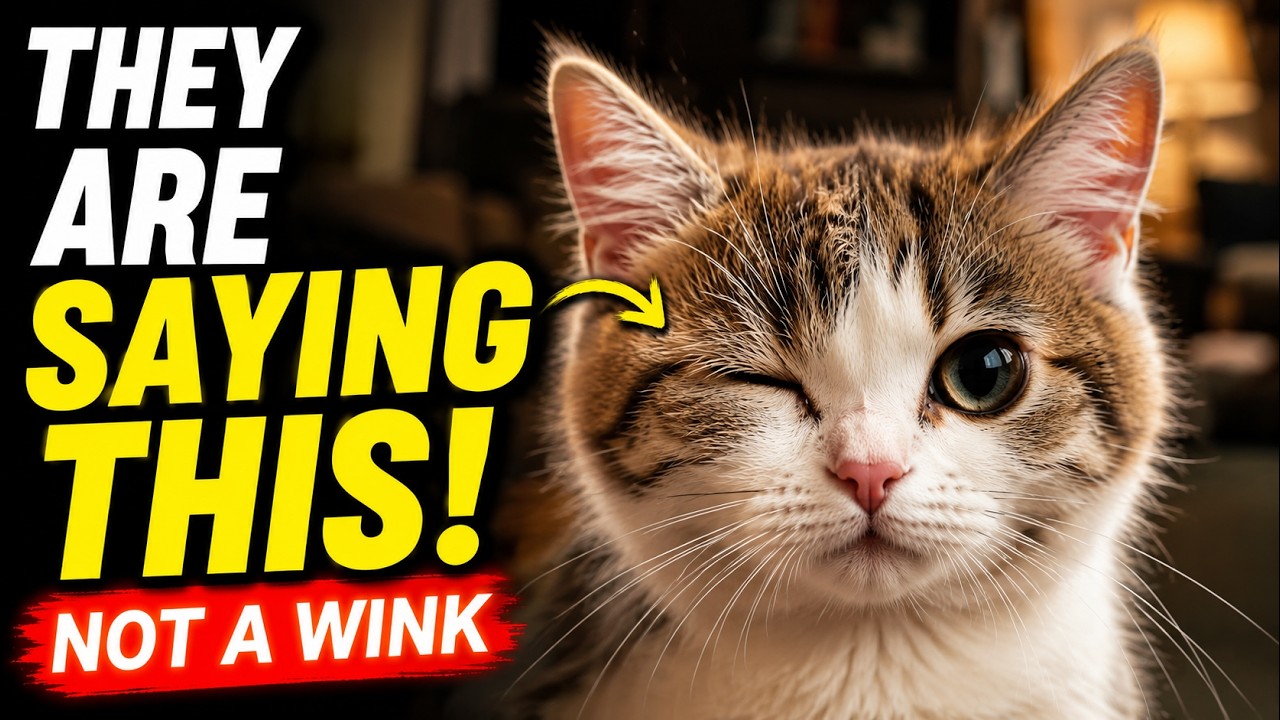 If Your Cat Winks At You, They’re Trying To Tell You THIS! - YouTube