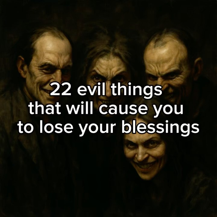 22 evil things that will cause you to lose your blessings - YouTube
