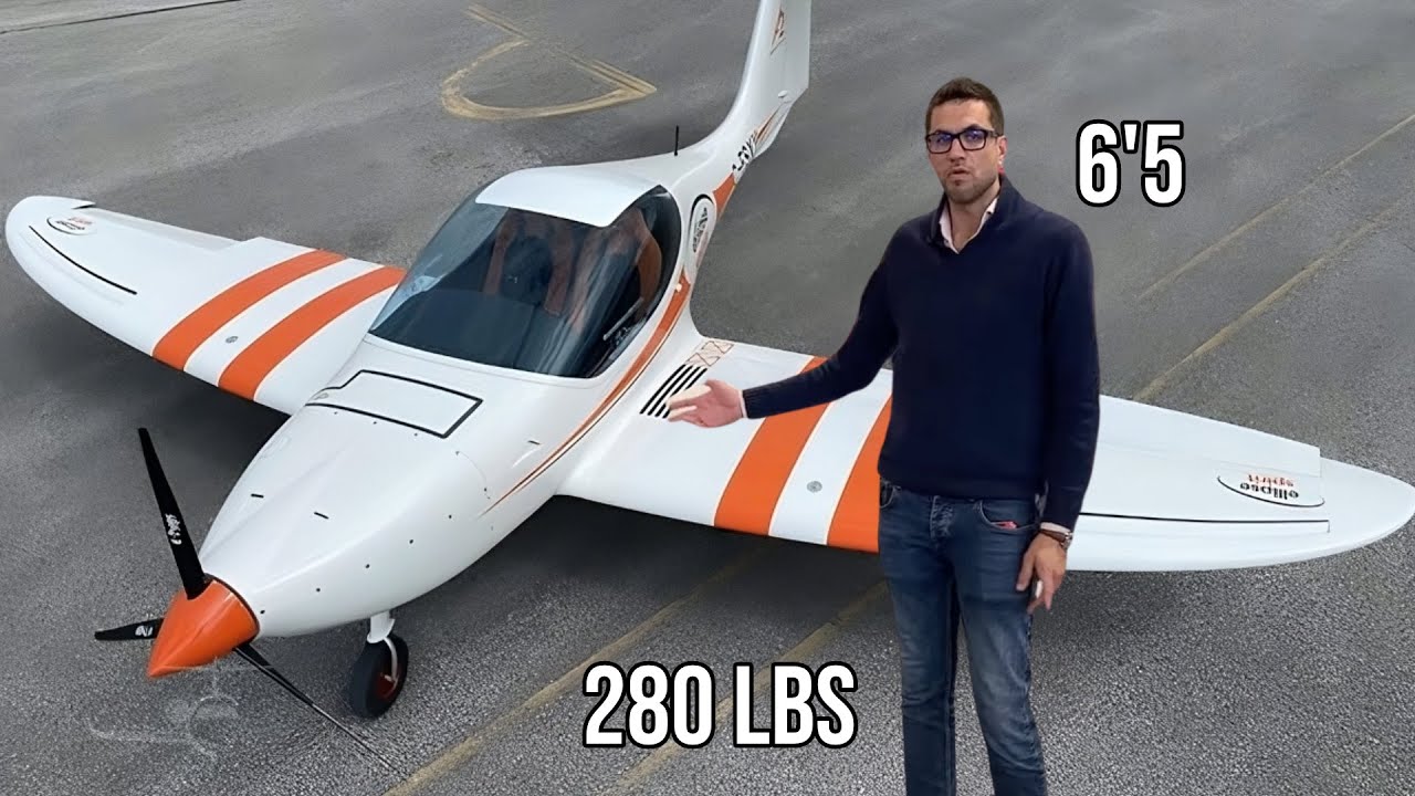 A Small Airplane That Can Fit Tall People - YouTube