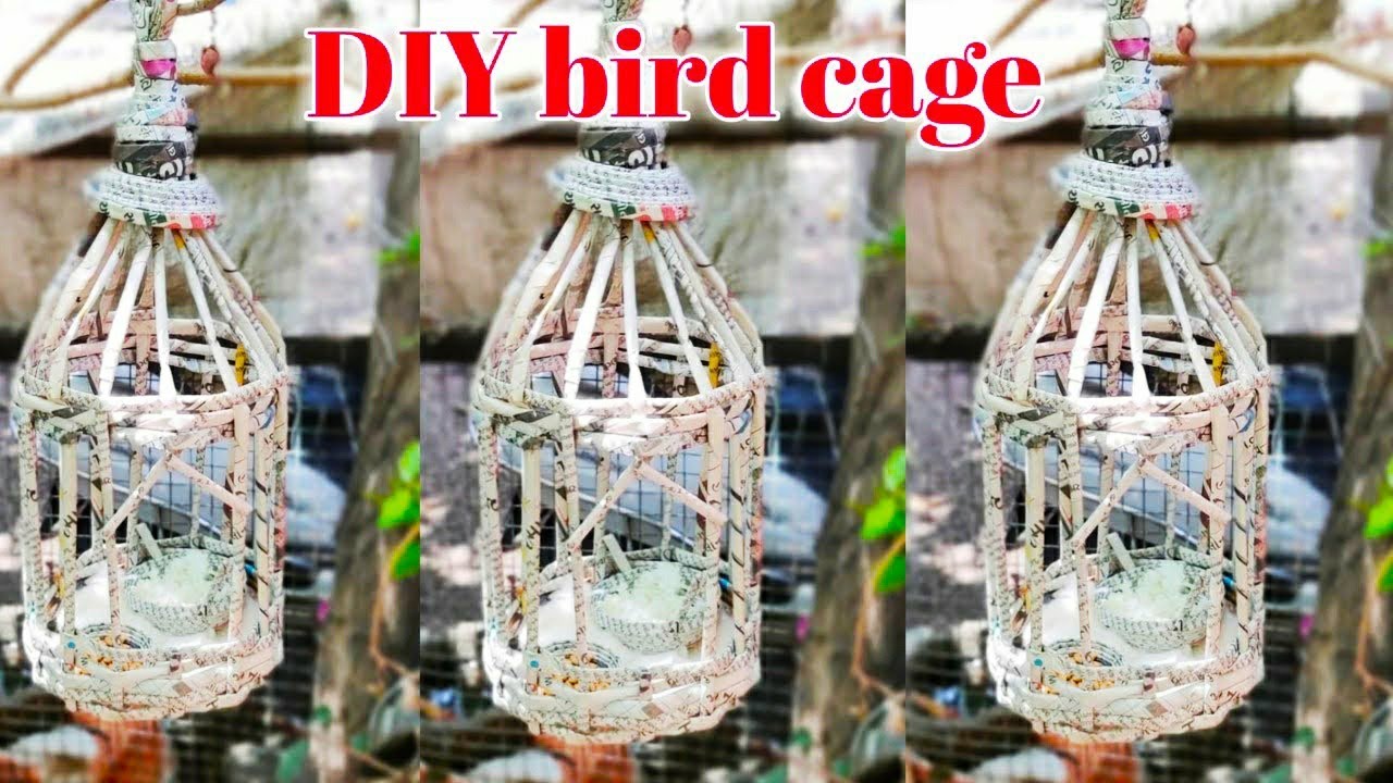 Bird Cage How To Make Bird Cage With Newspaper Newspaper Craft SNV All In One SNV69 bird-cage-how-to-make-bird-cage-with-newspaper-newspaper-craft-snv-all-in-one-snv69
