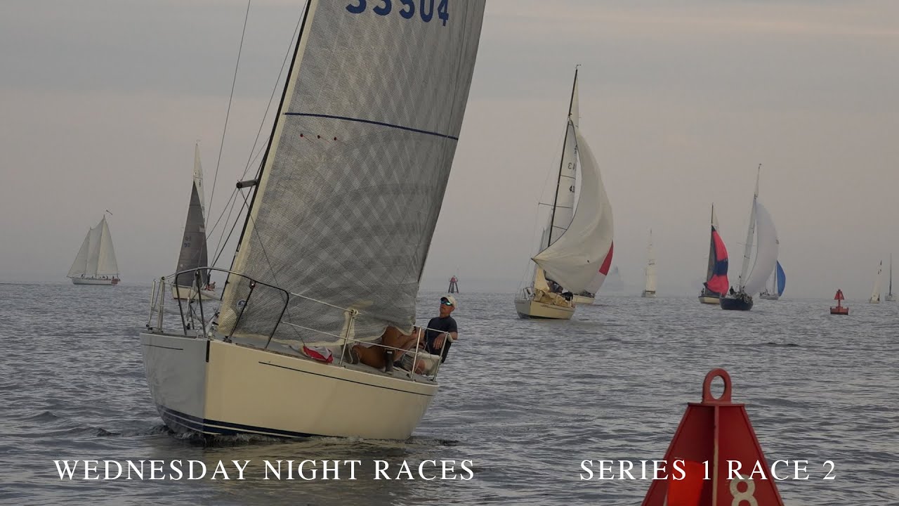 AYC Wednesday Night Racing 2022 - Series 1 Race 2 - YouTube