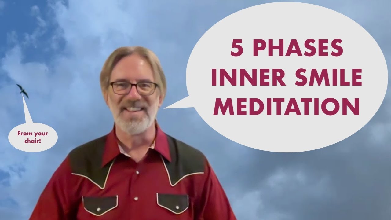 5 Phases "Inner Smile" Guided Meditation (in clouds) - YouTube