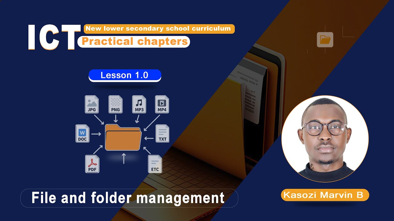 File And Folder Management (ICT Practical Chapter1) - YouTube