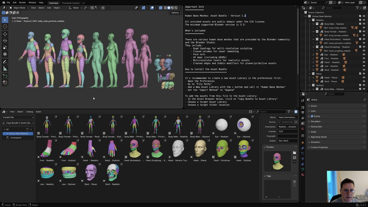 Vertex Groups, Modifiers and Tissue Add-on - Blender Secrets - YouTube