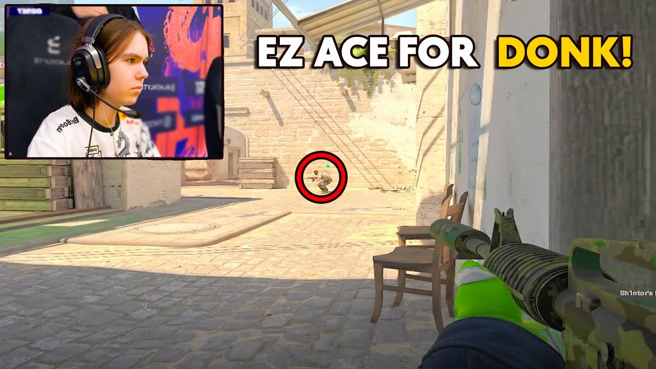 DONK dominates and gets an Amazing Ace! CS2 Highlights - YouTube