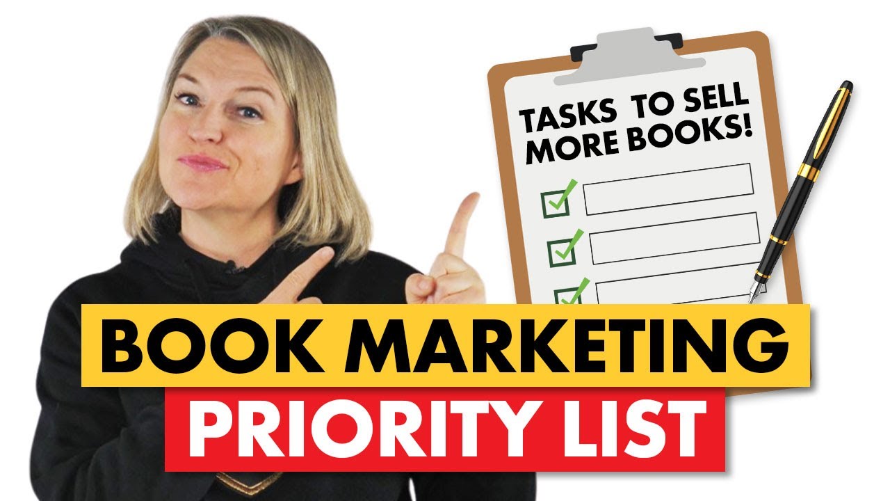 Book Marketing Priority List for Non-Fiction Authors - YouTube