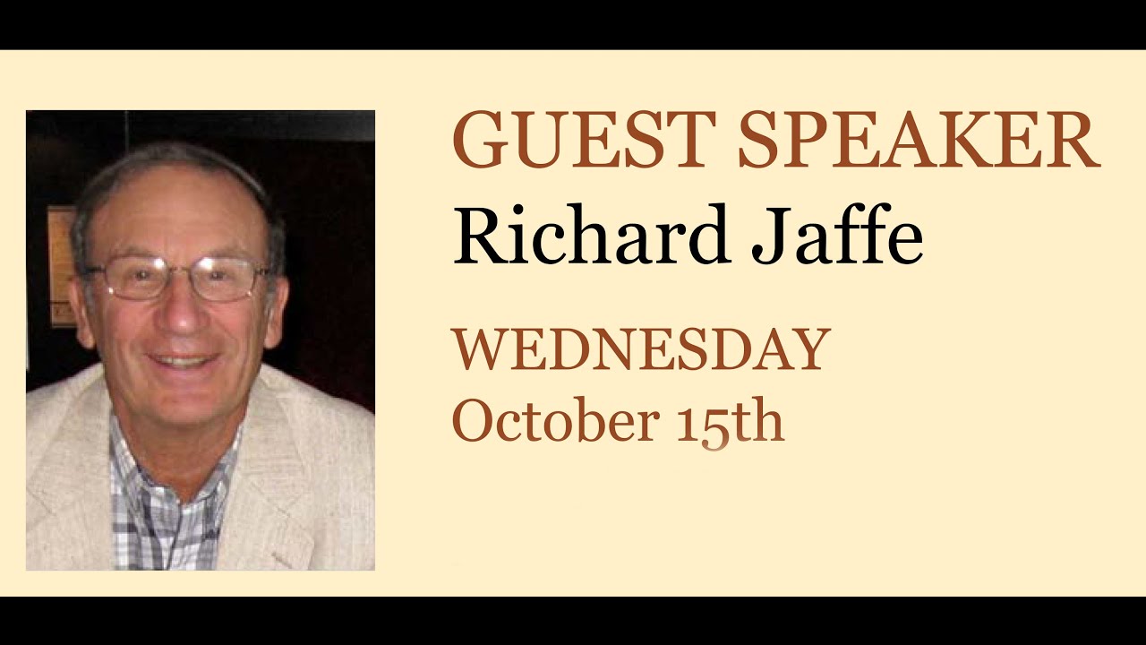 Fall 2014 Business Lectures - Dr. Richard Jaffe - YouTube
