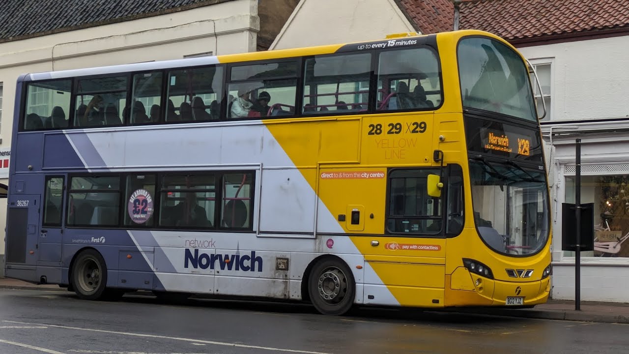 First Norfolk and Suffolk 36267 - YouTube