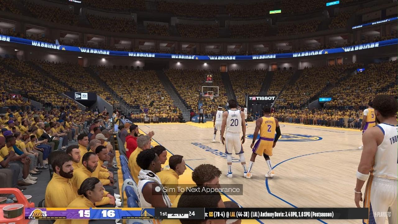 GSW VS LAL GAME 1 Playoffs 140-75 - YouTube