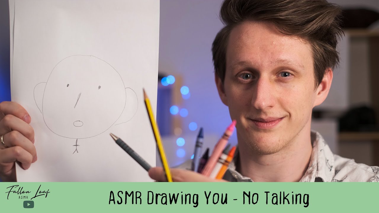 ASMR Drawing You - No Talking - YouTube