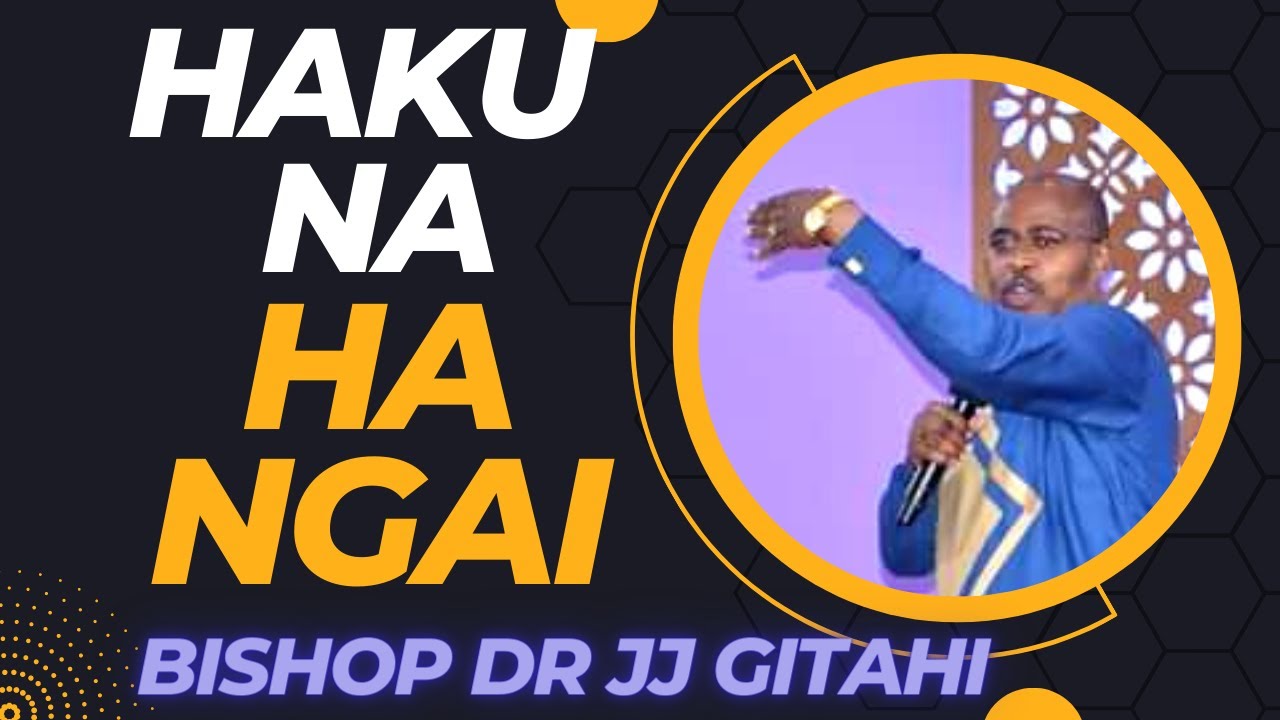 YOUR PART & GOD'S PART (part 1) | BISHOP DR JJ GITAHI - YouTube