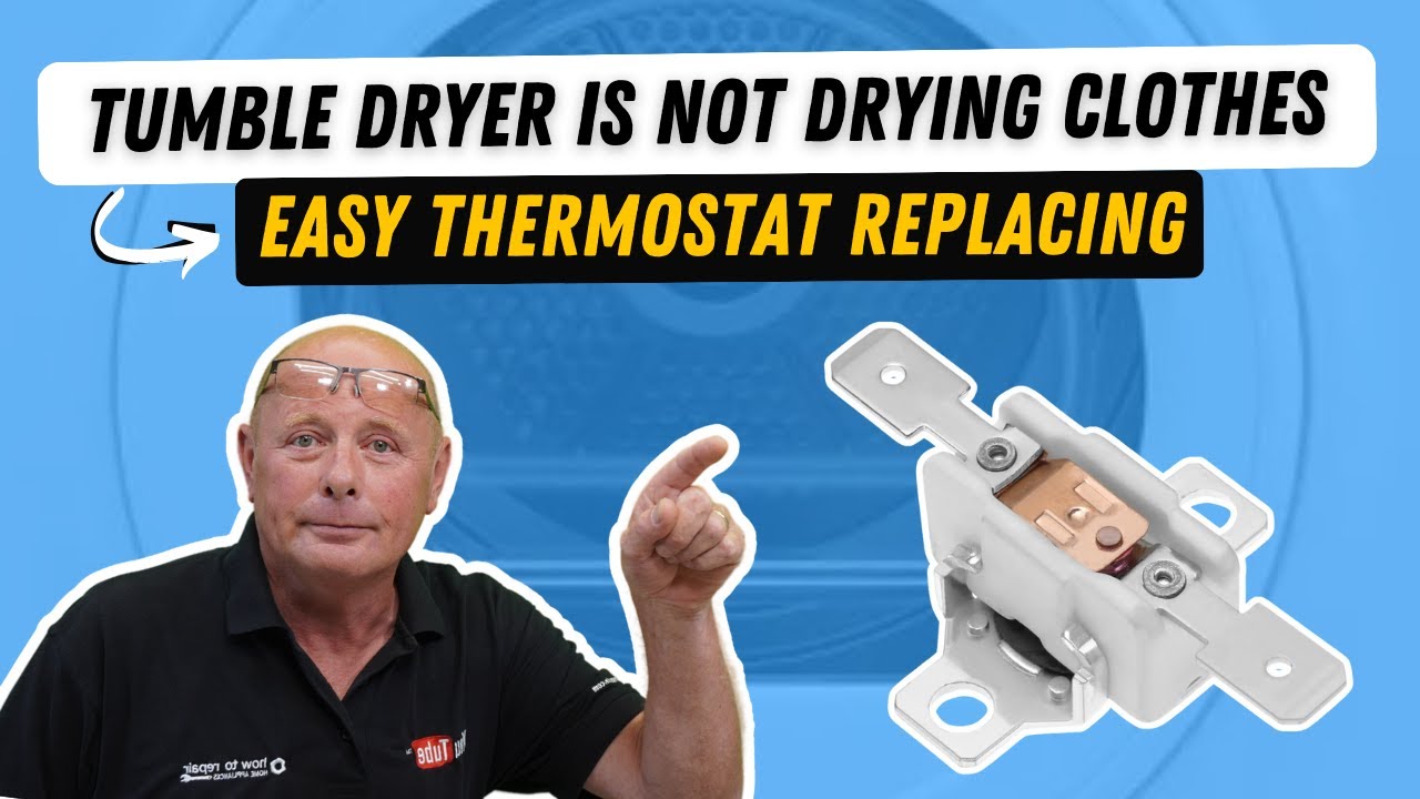 How to repair tumble dryer when is not heating or drying clothes. - YouTube