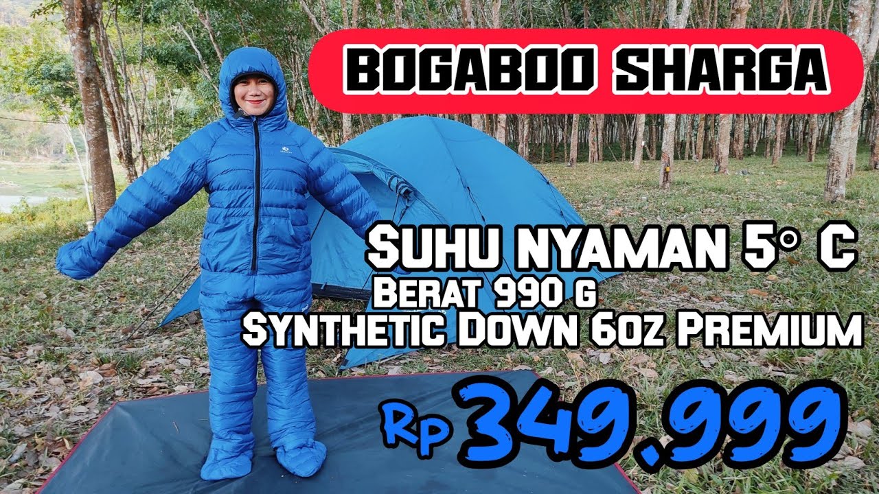 SLEEPING BAG JUMPSUIT SHARGA DARI BOGABOO - YouTube