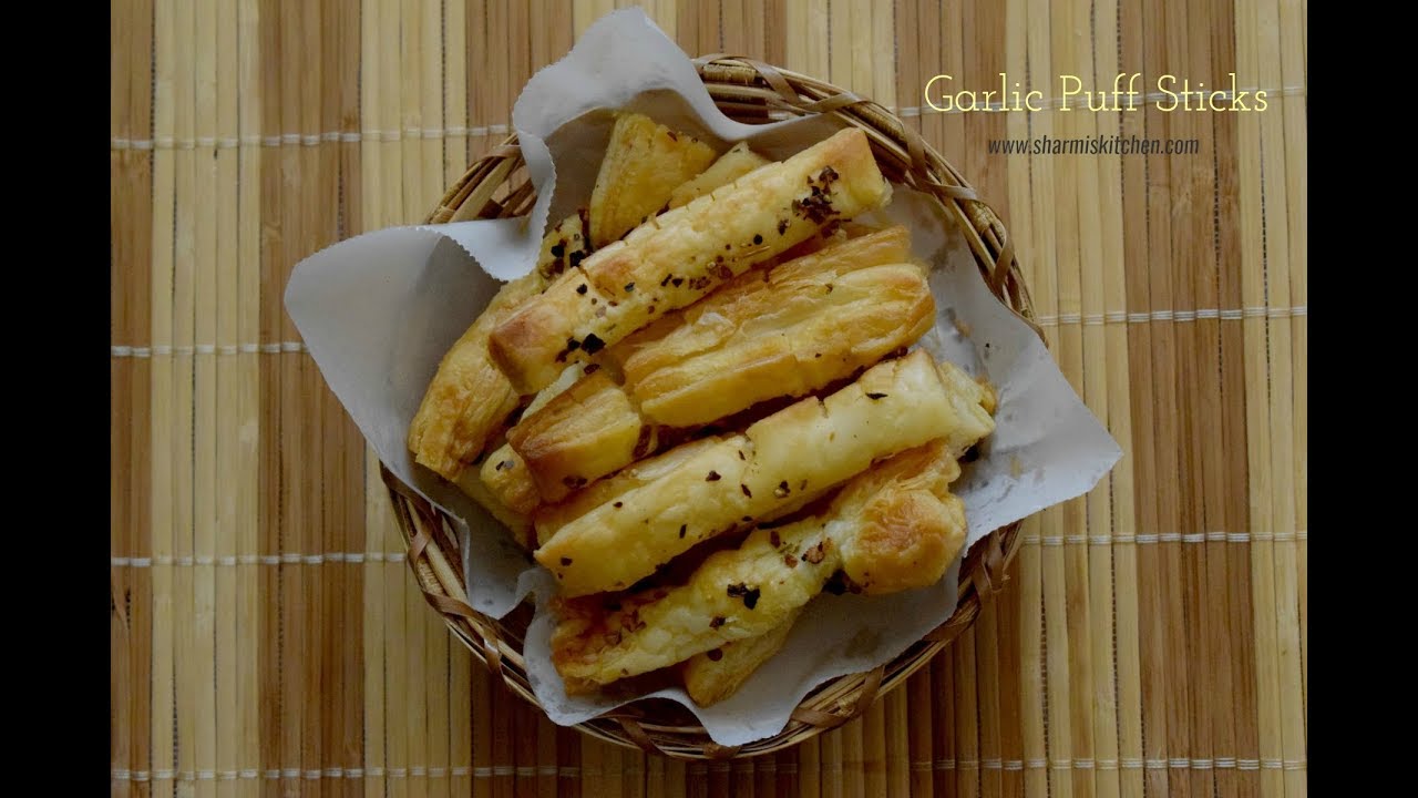 Garlic Puff Sticks - YouTube