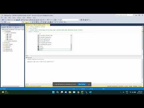 SQL Session-1 Create Database and table using query and GUI - YouTube