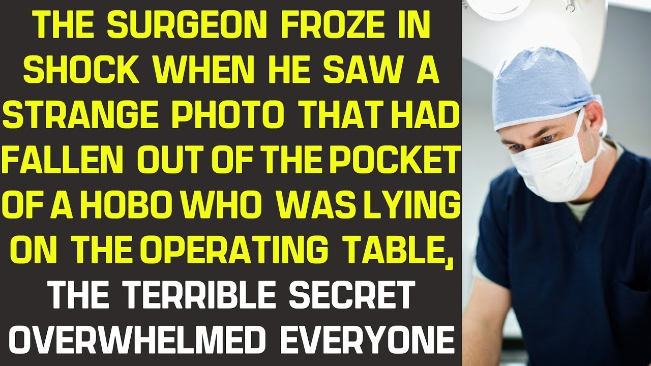 The surgeon froze in utter disbelief when he saw the bizarre photo that ...