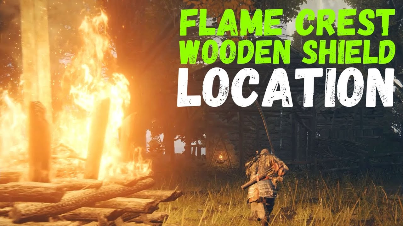 Elden Ring: Where to find the Flame Crest Wooden Shield! - YouTube