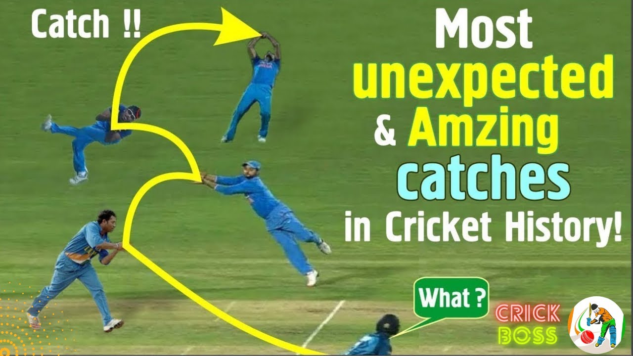 Top 10 Unexpected & Amazing catches in cricket history | Cricket's Best ...