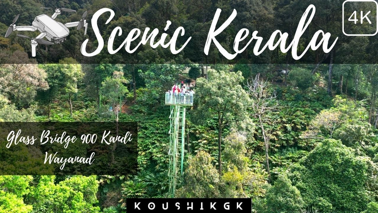 Glass Bridge 900 Kandi Wayanad | Scenic Kerala | Waynad Glass bridge ...
