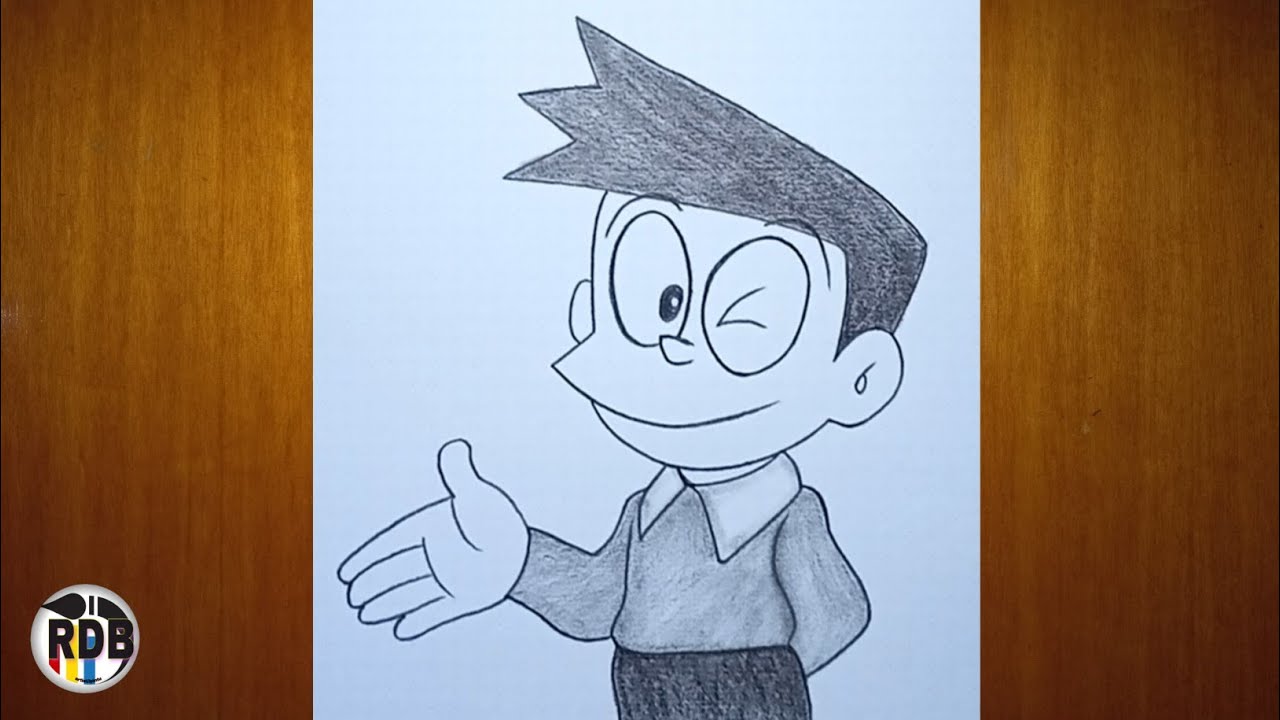 How to Draw Suniyo (Doraemon) Easy Step by Step Tutorial -|- Easy ...